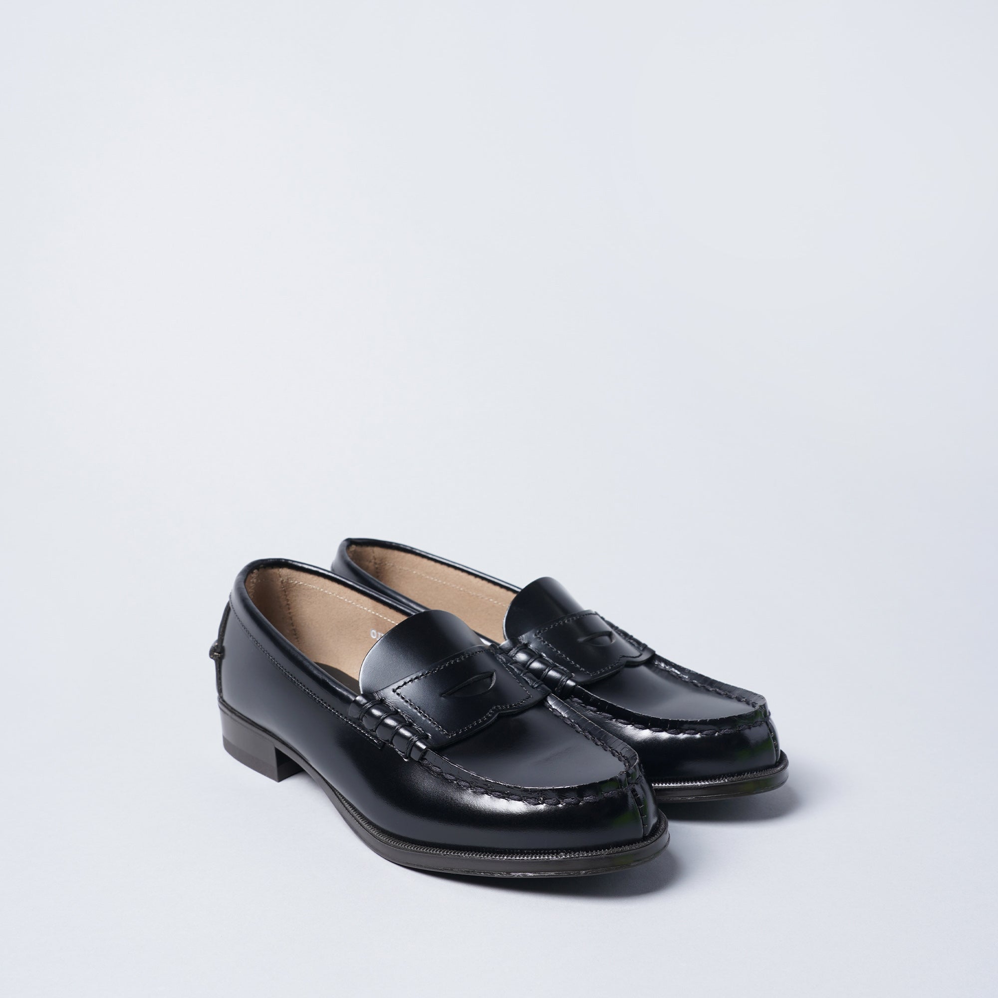 ＜Haruta＞ Women’s Coin Loafers / Black | テーーマ teema