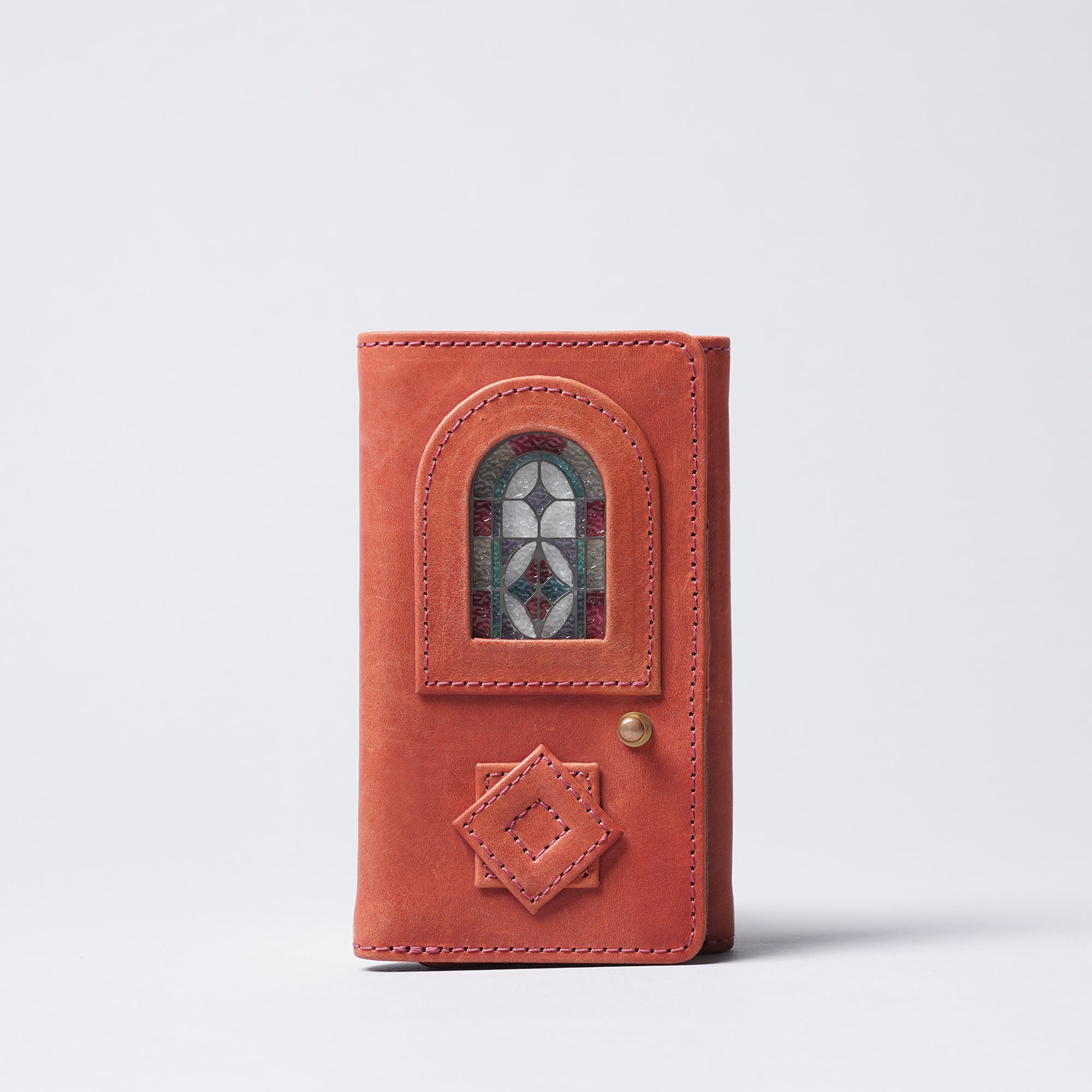 Tri-fold Wallet / Red | テーーマ teema